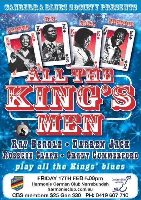 All the Kings Men: A Tribute to BB, Albert, Freddie & Earl King ...