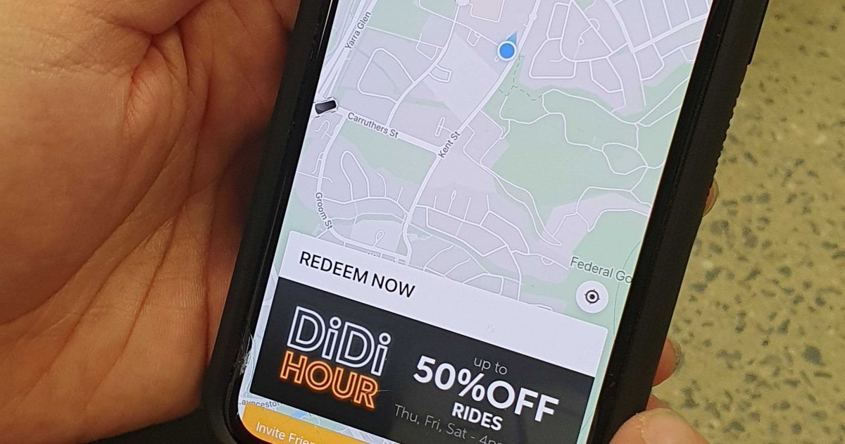 DiDi rideshare drives into Canberra | Region Canberra