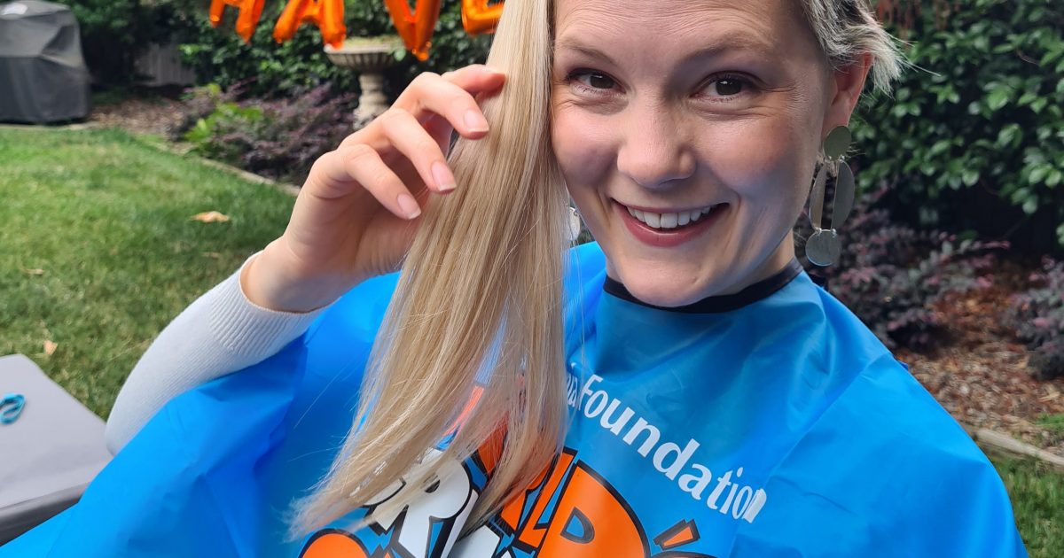 Anna takes back power, shaving her long locks for Leukaemia Foundation ...
