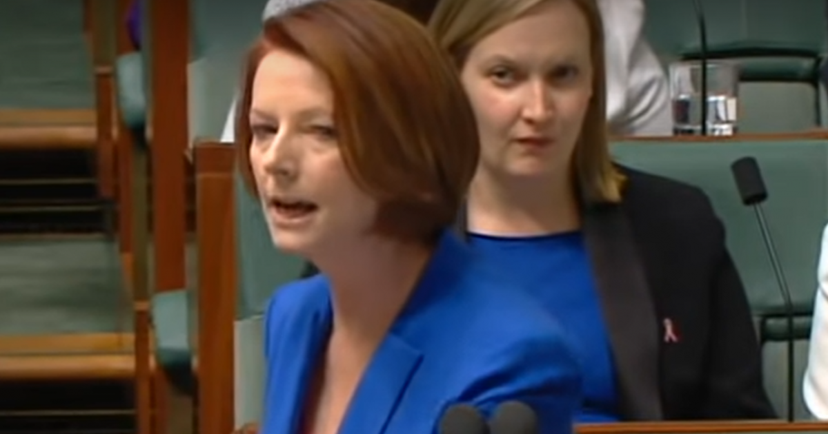 'Misogyny Opus' marks a decade of the speech that rocked the world ...