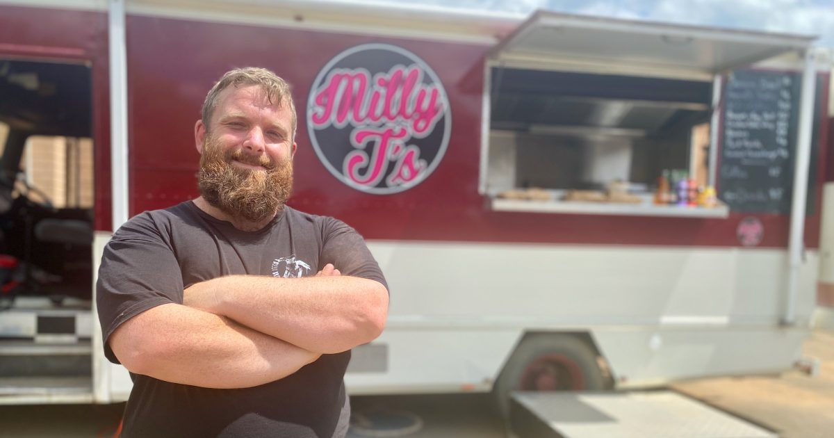 The smoked cheeseburger from Milly J's is a hole in a one! | Region Canberra