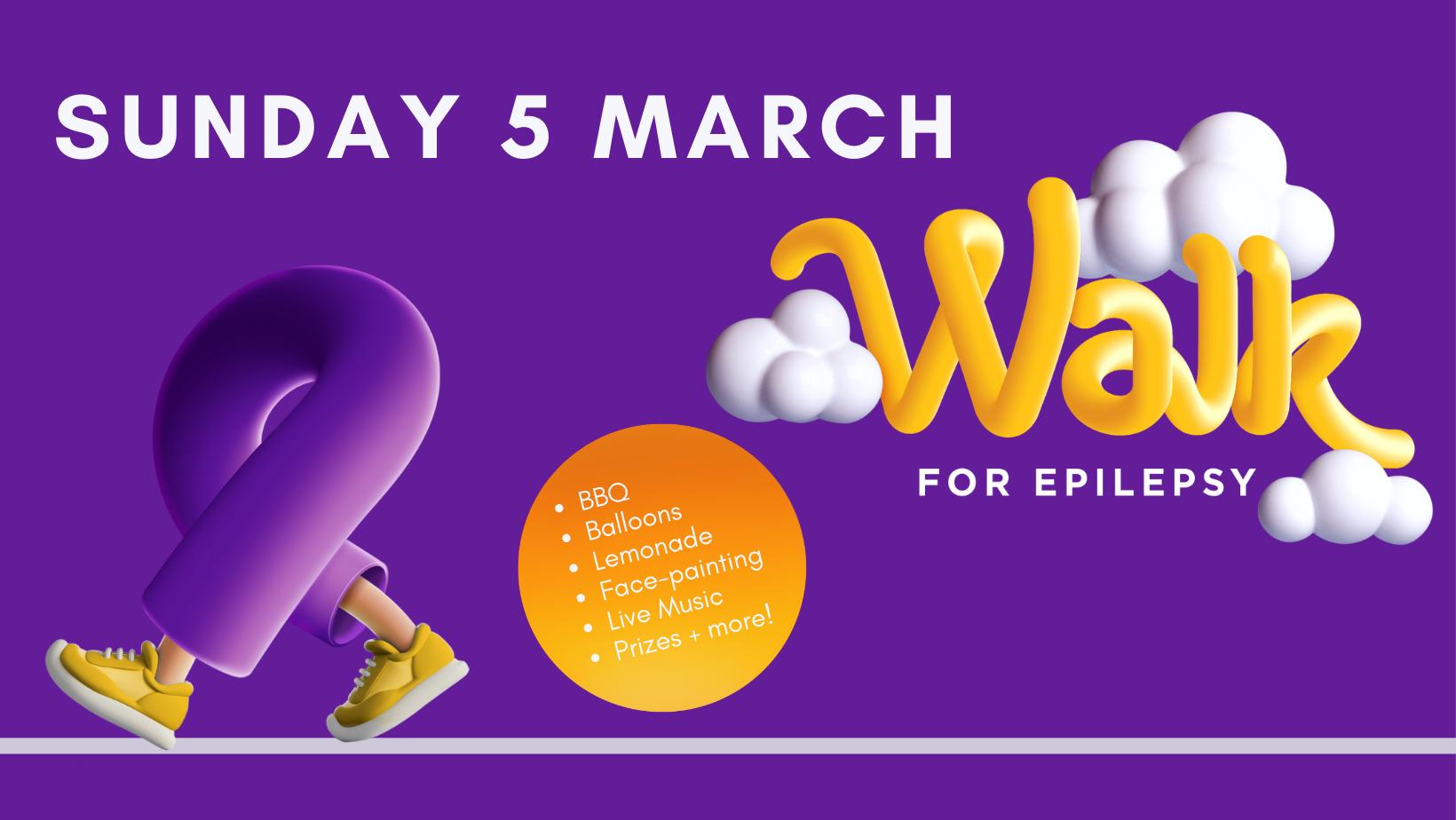 Walk for Epilepsy 2023 | Region Canberra