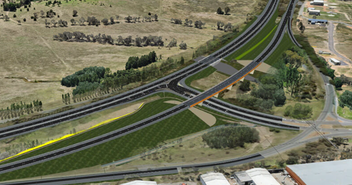 Contract awarded for Lanyon interchange flyover with highway upgrade ...