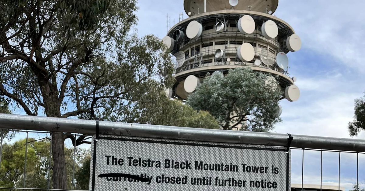 Here's to Telstra Tower, may you rise again to those grand old heights ...