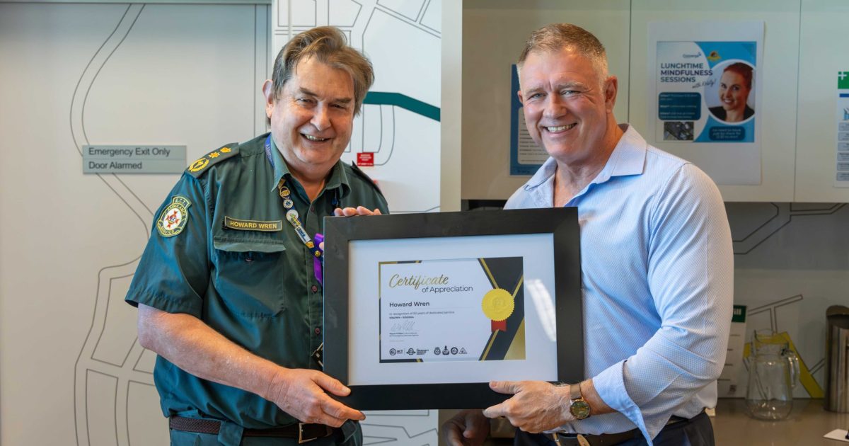 Howard almost gave up after his first day as a paramedic. That was 51 ...